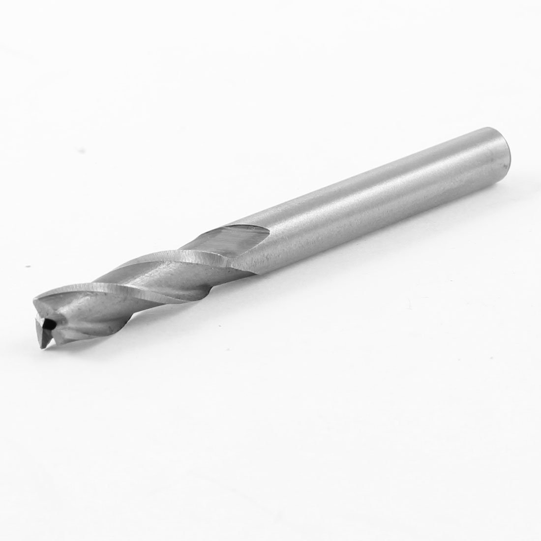 Qtqgoitem 6mm x 6mm Diameter Straight Shank 3 Flute End Mill Milling ...