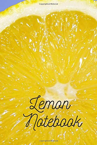 Lemon Notebook: Fruits Notebook, Notebook for Coloring, Drawing and ...