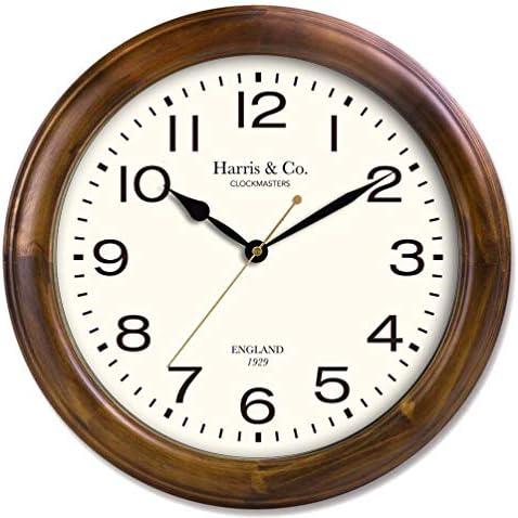 Buy Harris & Co. Clockmasters Premium Luxury Wall Clock with ...