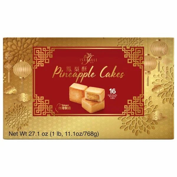 Amazon.com: Isabelle Pineapple Cakes, 16 Count (27.1 Ounce) 768g