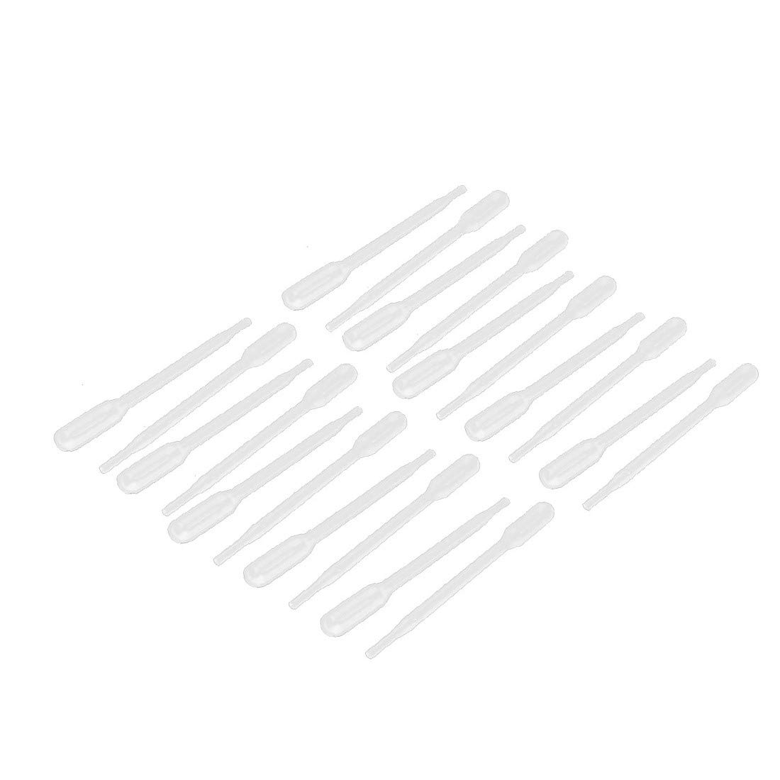 Buy X-DREE 20Pcs 0.3ML Plastic Disposable Eye Dropper Graduated ...