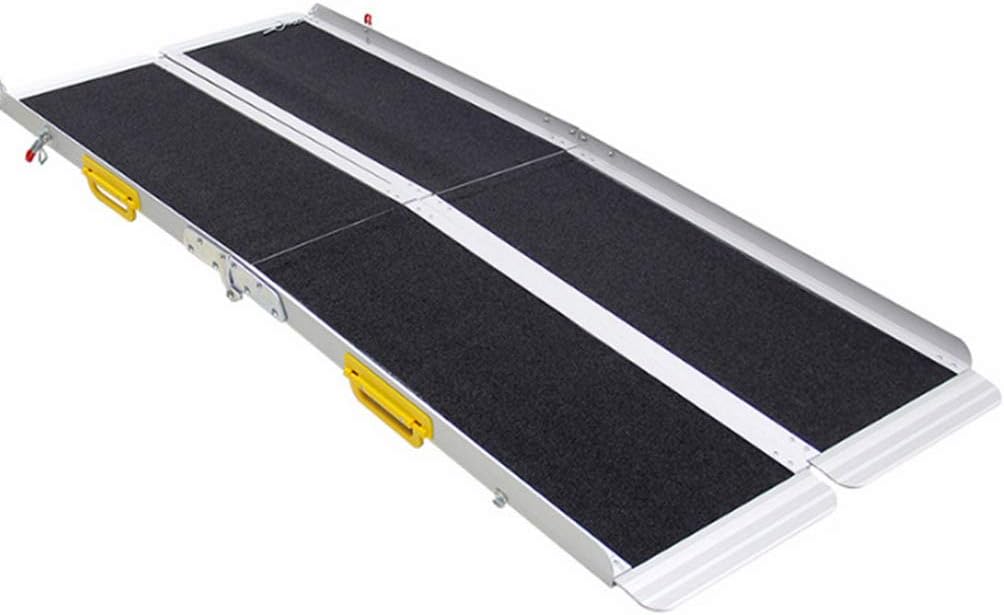 Amazon.com - Aluminum Foldable Wheelchair Ramp Scooter Mobility with ...