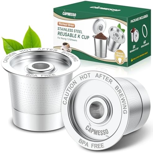 Amazon.com: Cafe Flow Stainless Steel Reusable Coffee Pod by Perfect ...