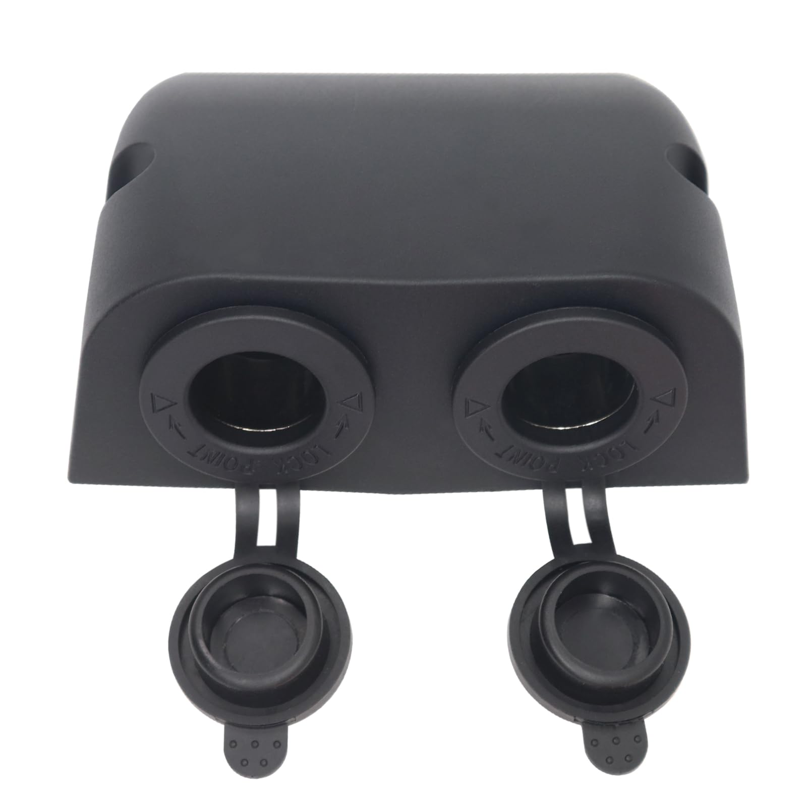 Amazon.com: AMOMD 12-24 V Multifunctional 2 Hole Tent Type Car ...