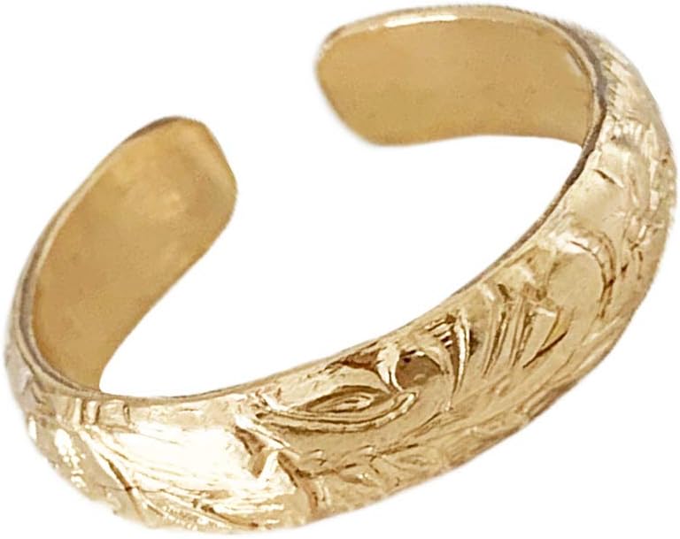 Amazon.com: Toe Ring | Gold Coast 14K Gold Filled Adjustable Toe Ring ...