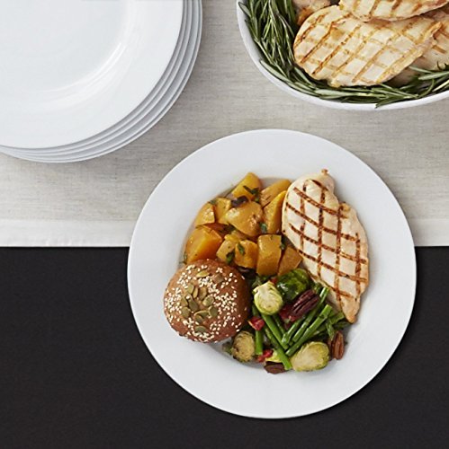 Clay Craft Basics 10.5 Inches Plain Dinner Plate Set of 4 : Amazon.in ...