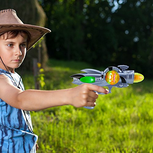Electric Toy Space Gun, Galactic Infinity Alien Blaster Pistol for Kids ...