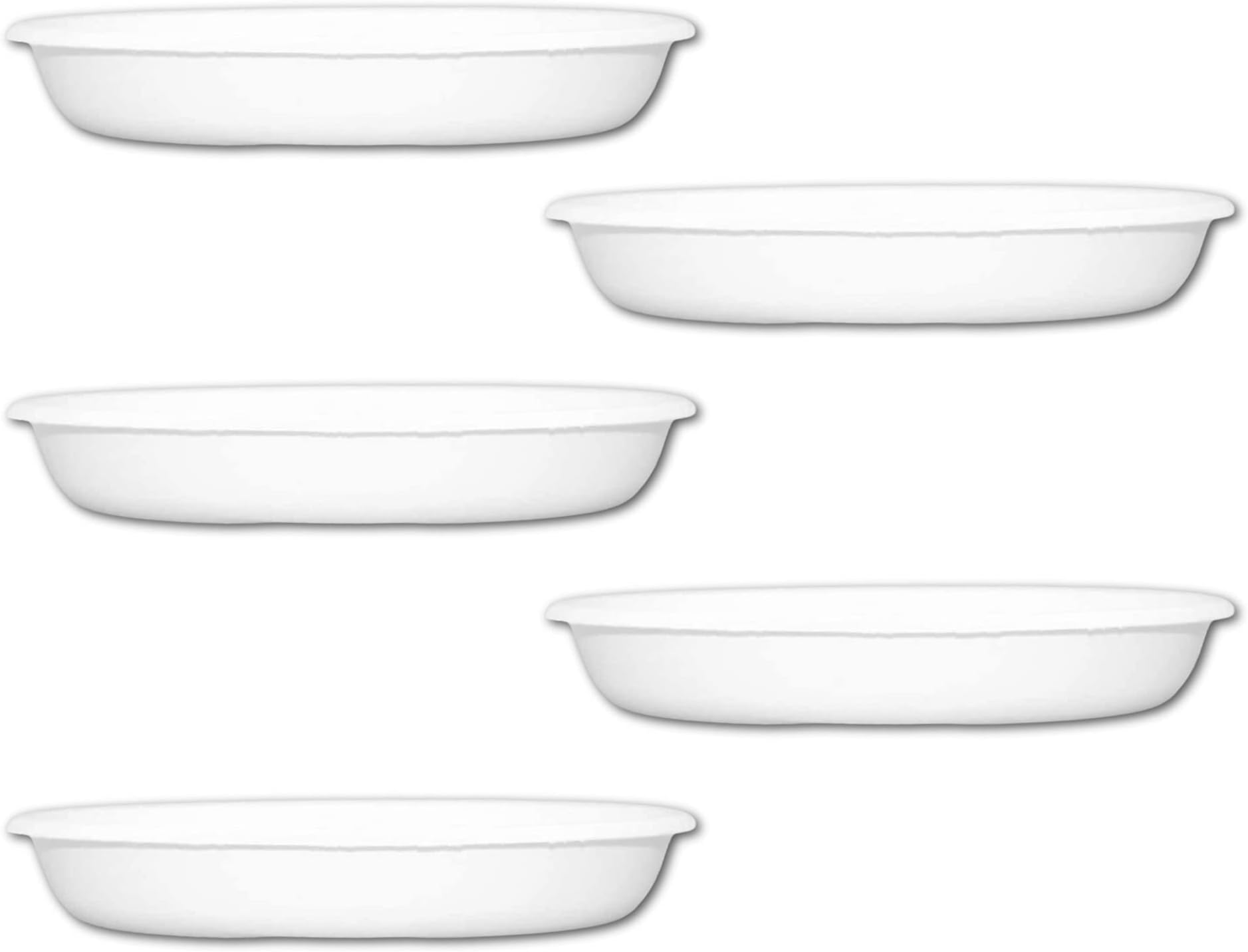 BHAJANLAL GREENERY Plastic Bottom Tray Plate Suitable for 10 inch, 12 ...