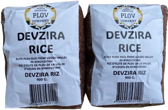 Amazon.com : Devzira Rice For Plov From Uzgen in Kyrgyzstan, 2 packs x ...