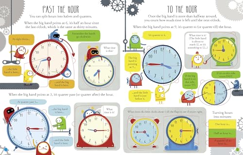 Snapklik.com : Lift-the-flap Telling The Time: A Fun STEM Book About ...