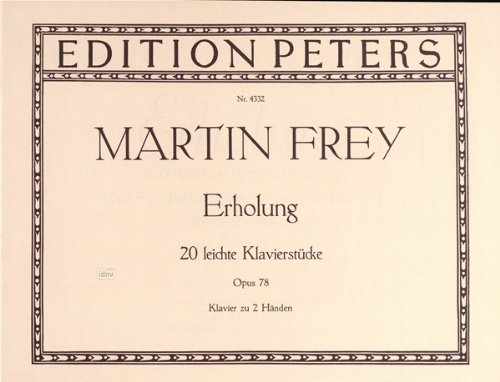 Amazon.com: 20 Easy Polyphonic Pieces Op.78 Piano: 9790014023324 ...