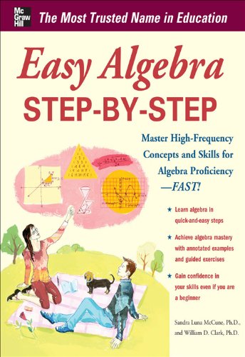 Amazon.com: Easy Algebra Step-by-Step eBook : Sandra Luna McCune ...