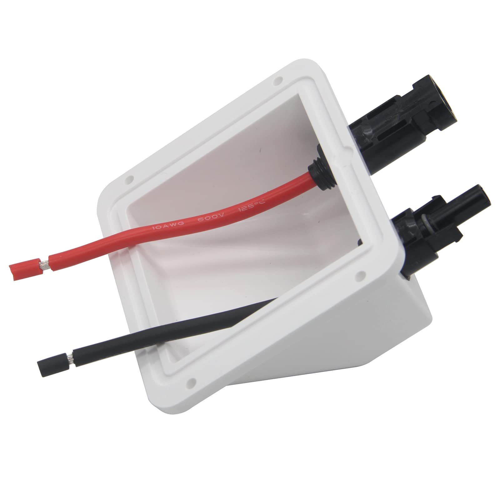 Snapklik.com : ZOOKOTO 0.33Ft 10 AWG Cable ABS UV Resistance Dual Cable ...