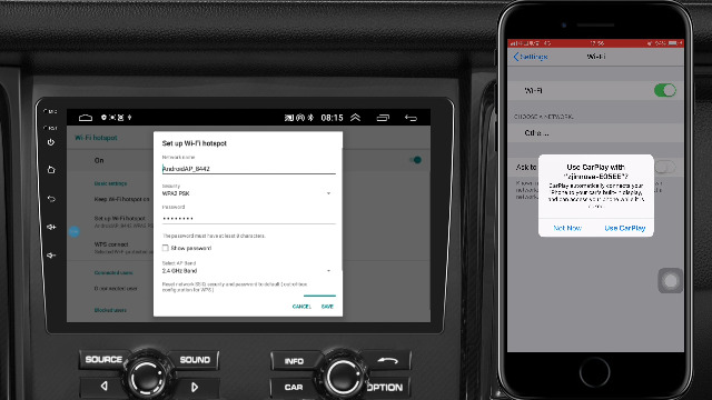 Wierless carplay Android Auto SHA