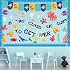 Amazon.com: VABAMNA Ocean Themed Bulletin Board Decorations Under The ...