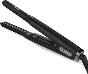 Amazon.com : Dycra Pencil Flat Iron,1/2" Mini Hair Straightener with 5 ...