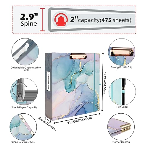 Snapklik.com : 3 Ring Binders 2 Inch