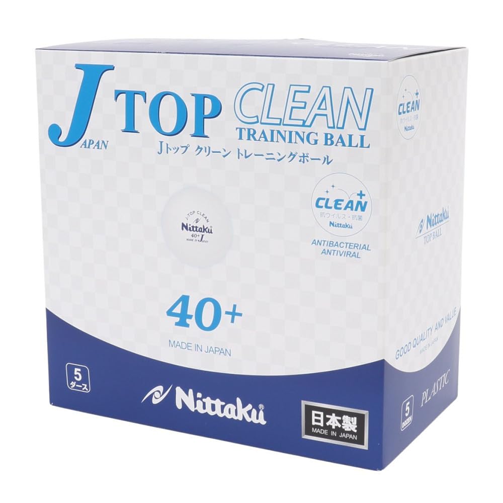 Amazon | ニッタク(Nittaku) 卓球 ボール Jトップ クリーン トレ球 5