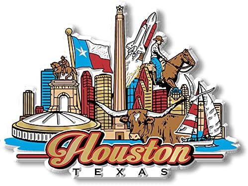 Amazon.com: Dallas, Texas City Magnet by Classic Magnets, Collectible ...