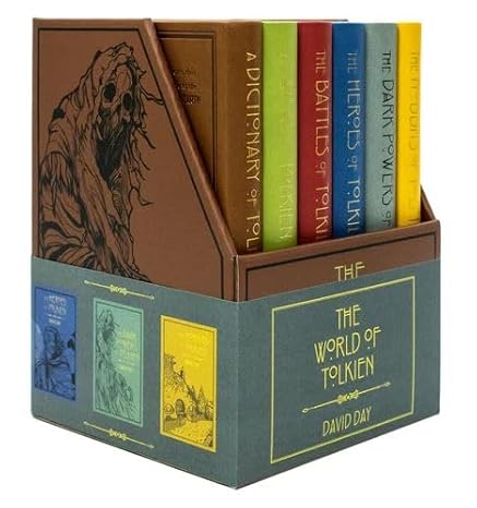 The World of Tolkien Complete 6 Books Collection Box Set by David Day ...