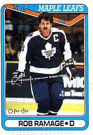 Amazon.com: (CI) Rob Ramage Hockey Card 1990-91 O-Pee-Chee (base) 317 ...