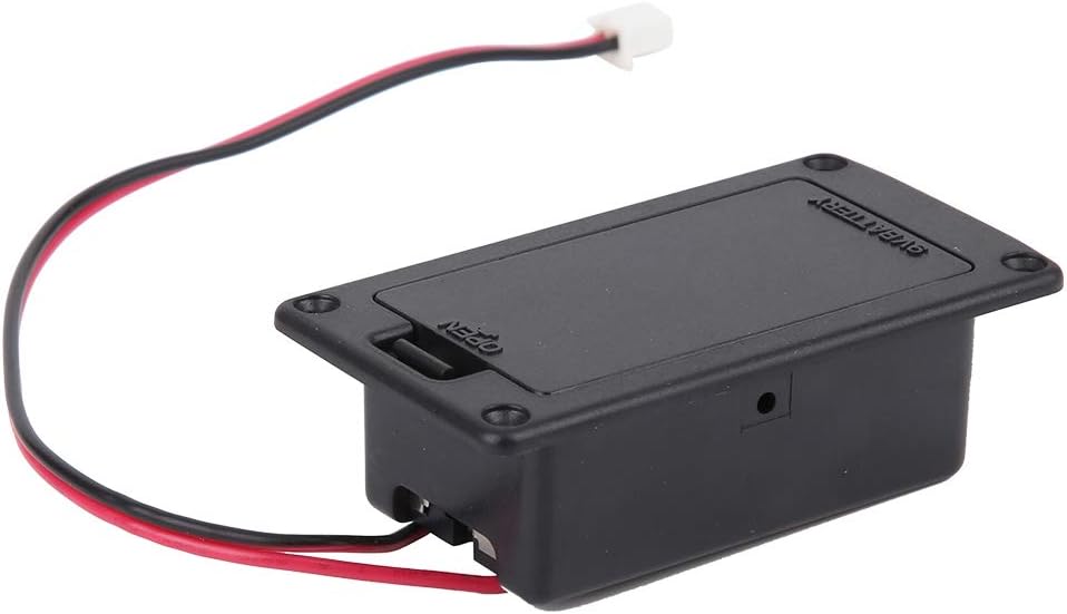 Amazon.com: KAISH 9V Battery Cover Battery Box Case Compartment for ...