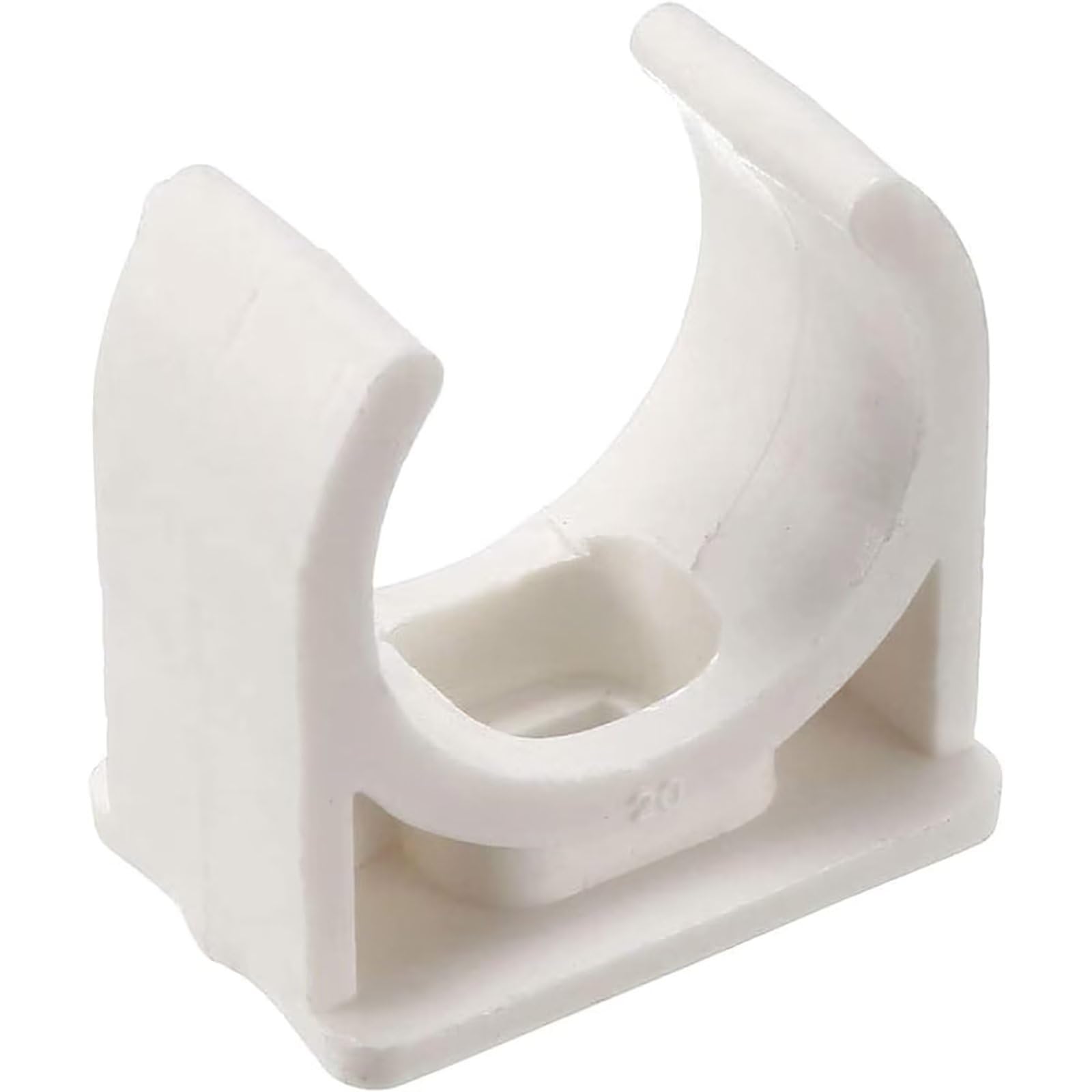 40 Pcs U-Shaped PVC Water Pipe Clamps Clips, U-Shaped Buckles Fit for 1 ...