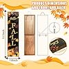 Amazon.com : Hello Fall Porch Sign for Front Door, Autumn Wooden ...
