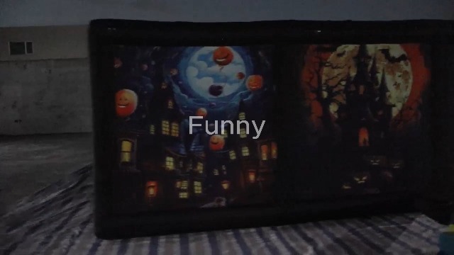 Watch Full Printing Halloween Labyrinth Haunted House on Amazon Live