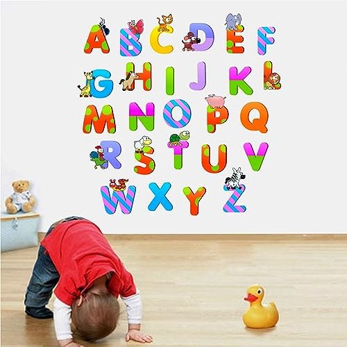 DREAM DECALS Alphabets for Baby, Kids, Room Decors, Drawing Room ...