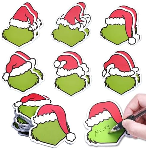 Amazon.com : AnyDesign 27Pcs Christmas Notepad Set 9 Styles Colorful ...