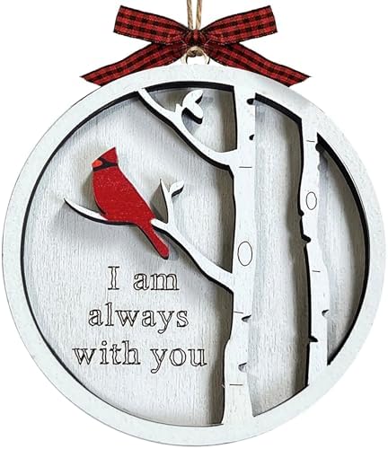 Amazon.com: Handmade Memorial Ornament with Cardinals- We are Always ...