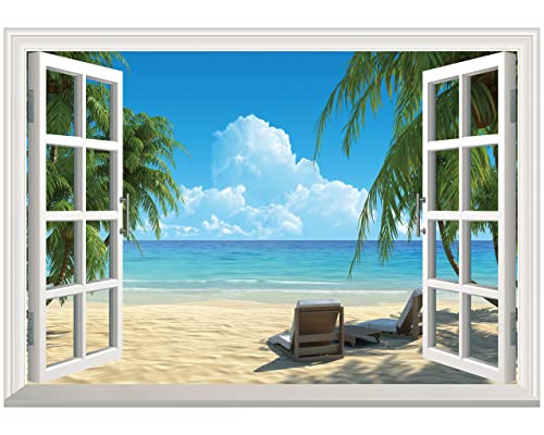 Top 10 Faux Window Beach Scenes of 2022 - Katynel