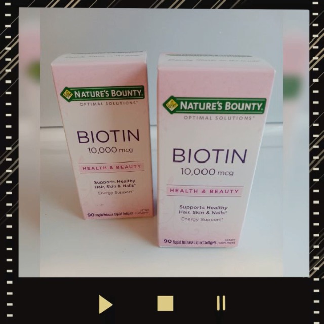 Snapklik.com : Natures Bounty Biotin 10000mcg Supplement, Supports ...