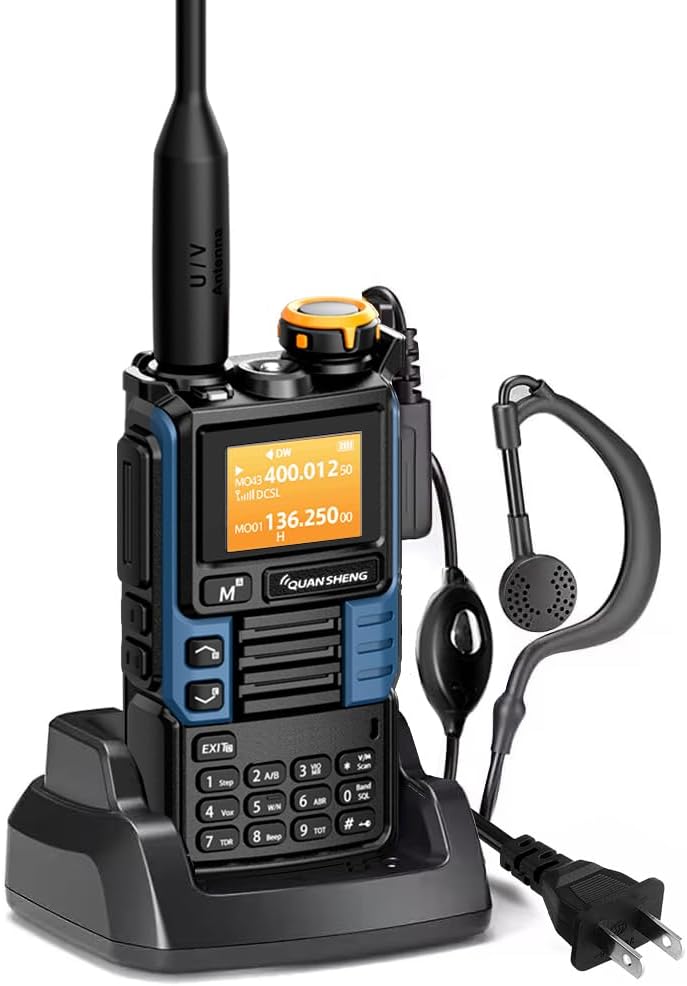 Amazon.com: Radio and Accessory Bundle - 4 Items - Explorer QRZ-1 Dual ...