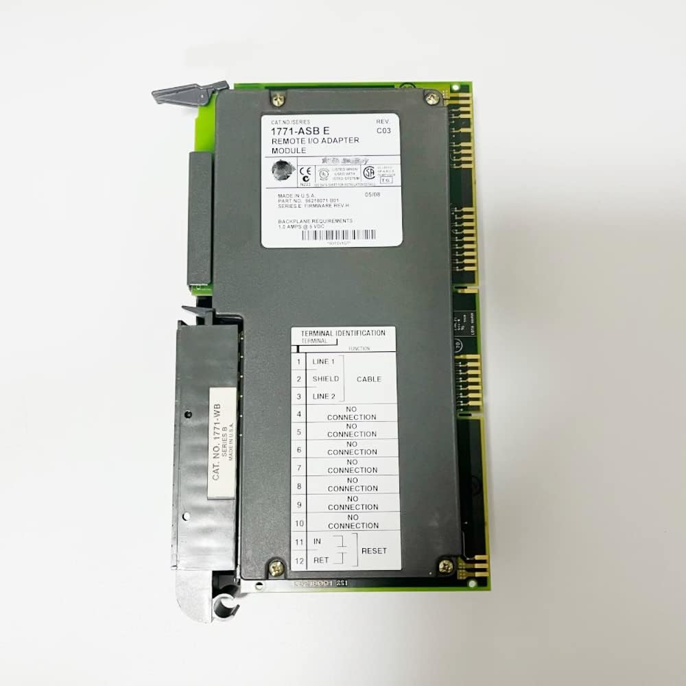 Amazon.com: PLC Remote I/O Adapter Module 1771-ASB Input Output Modules ...