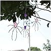 Amazon.com: Large Spider Window Hanging Ornaments, Stained Metal ...