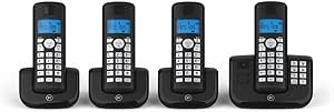 BT 3560 Quad Digital Cordless Answerphone With Nuisance Call Blocker ...