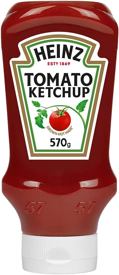 Heinz Tomato Ketchup Top Down Squeezy Bottle 570g: Buy Online at Best Price in UAE - Amazon.ae