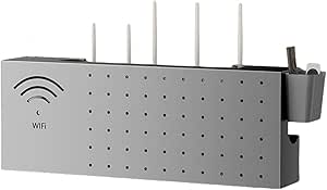 Amazon.com: WiFi Router Storage Cabinet - Wall-Mounted or Table-Mounted ...