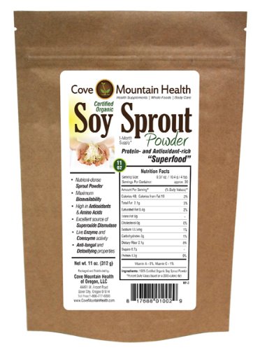 Amazon.com : Certified Organic Soy Sprout Powder : Body Skin Care ...