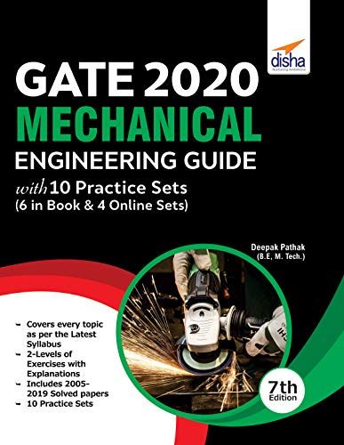 GATE 2020 Mechanical Engineering Guide with 10 Practice Sets (6 in Book ...