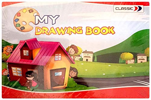 White Drawing Book (pack of 12) : Amazon.in: Home & Kitchen