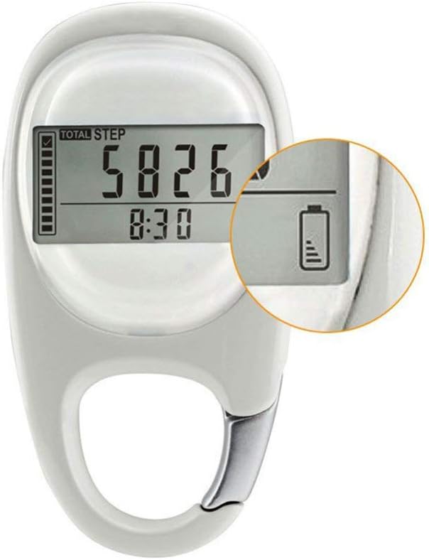 Amazon.com : BESPORTBLE Portable Pedometer 3D Digital Pedometer with ...