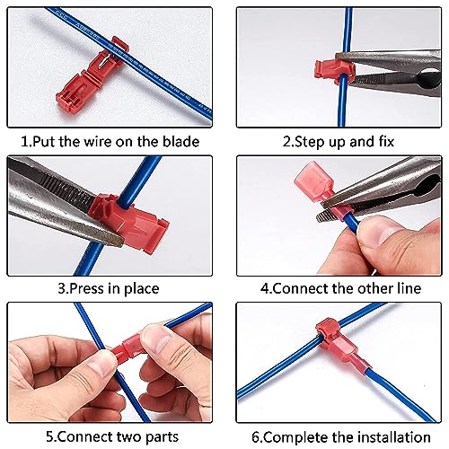 20 x connection terminals for robotic lawnmower, T-branch connector ...