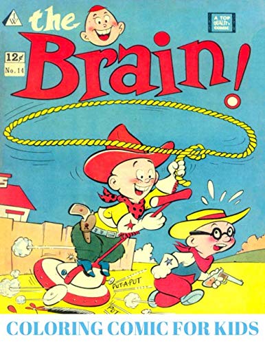 Coloring Comic for Kids: The Brain #14 (Coloring Comics for Kids ...