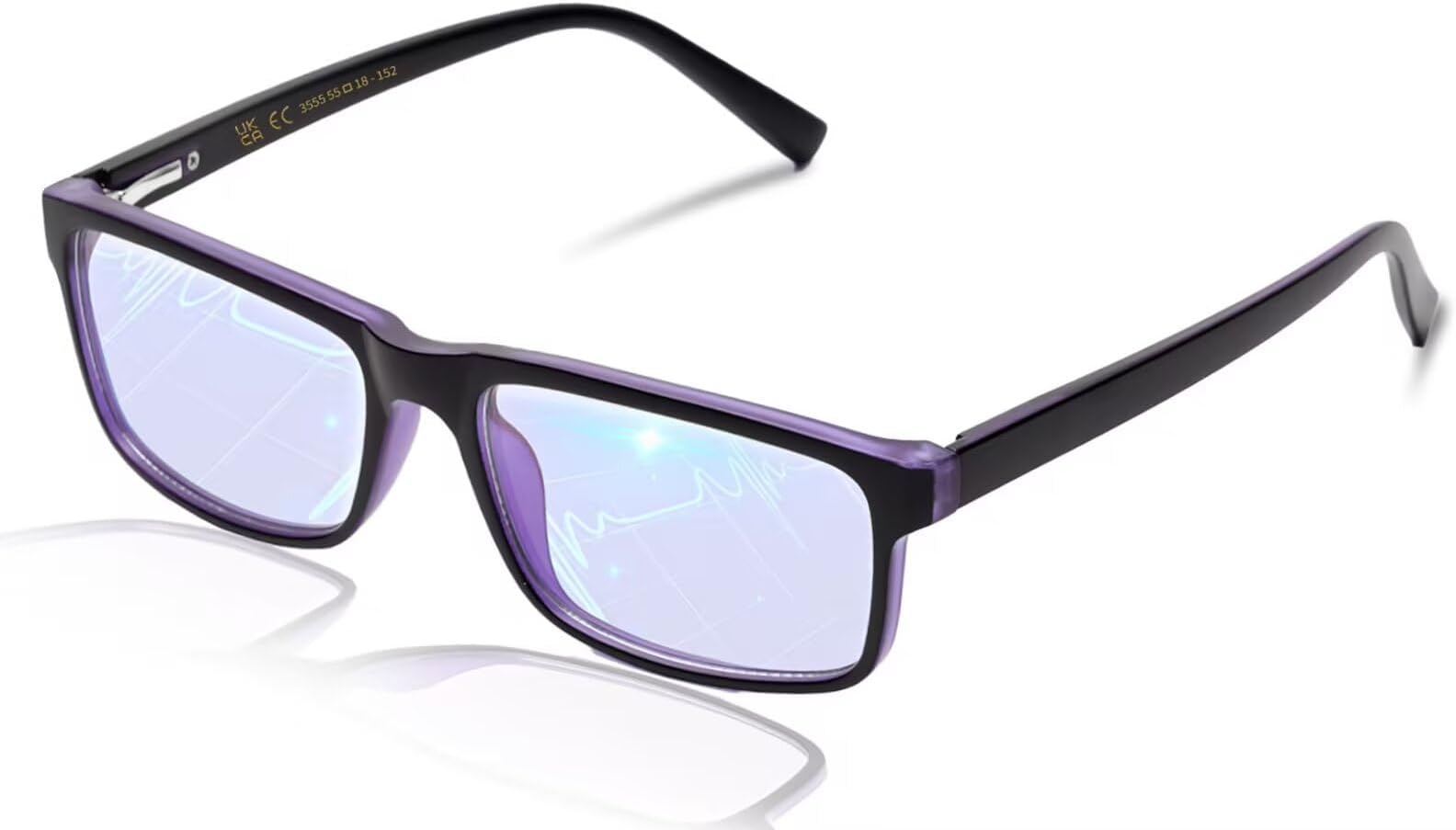 Amazon.com: VMJFBJ Blue Light Glasses For Women/Men Computer Reading ...