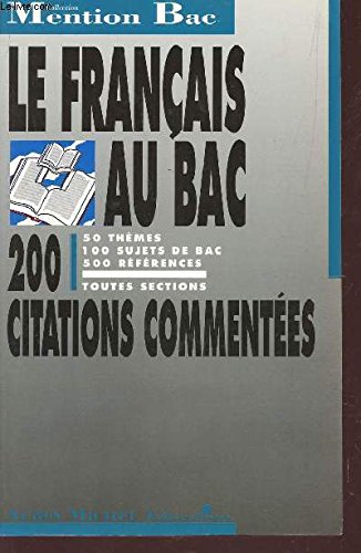 Amazon.com: Le français au bac : 1ères toutes sections: 9782226051912 ...