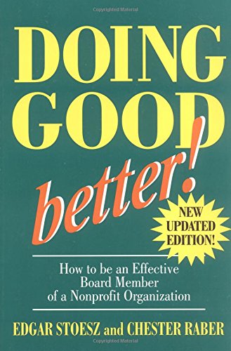 Doing Good Better: Stoesz, Edgar: 9781561482245: Amazon.com: Books