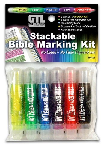 Stackable Bible Marking Kit: unknown author: 0634989806010: Amazon.com ...